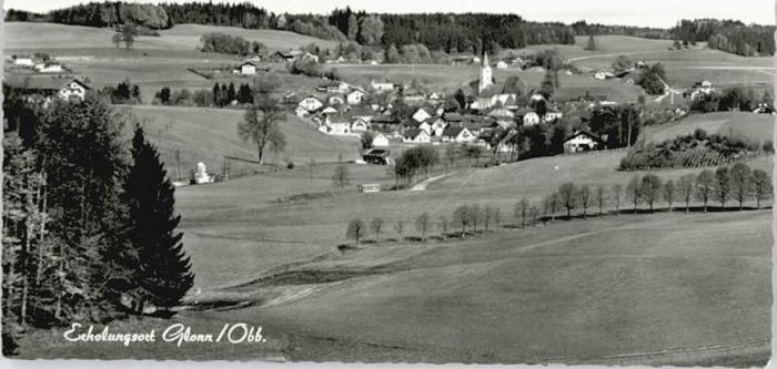 Blick auf Glonn von Öd – vor 1970 | Markt Glonn